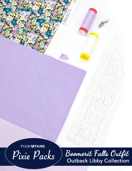 Pixie Packs Boomerit Falls Jacket and Dress Outback Libby Collection L