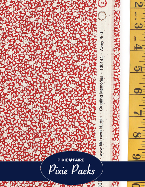 Limited Edition Pixie Pack Tilda Avery Siesta Beach Romper Kit