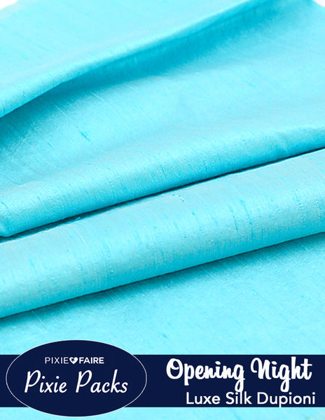 Pixie Packs Opening Night Luxe Aqua Silk Holiday Collection