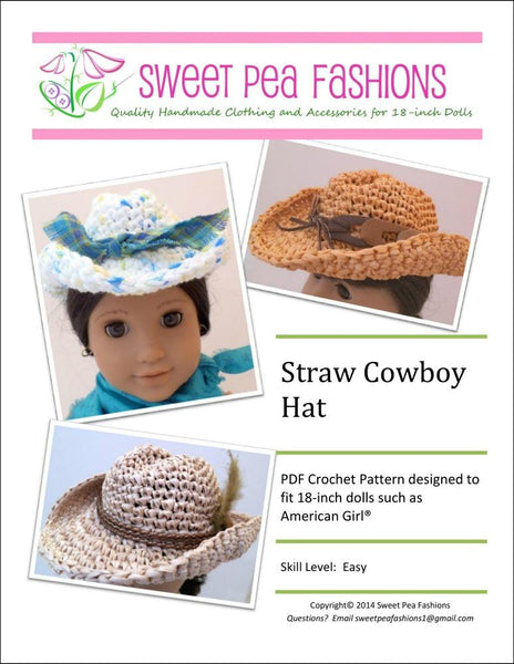 straw hat template free