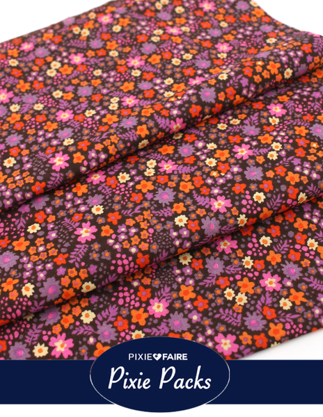 Limited Edition Pixie Pack 70s Floral