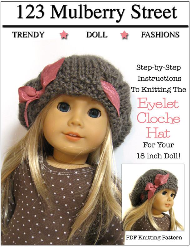 cloche hat knitting pattern