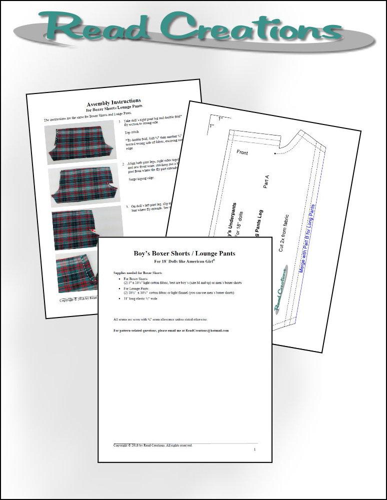 boys boxer sewing pattern
