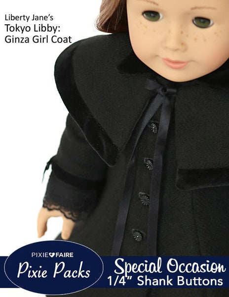 Pixie Packs 1/4" -3/8" Shank Buttons Special Occasion Collection