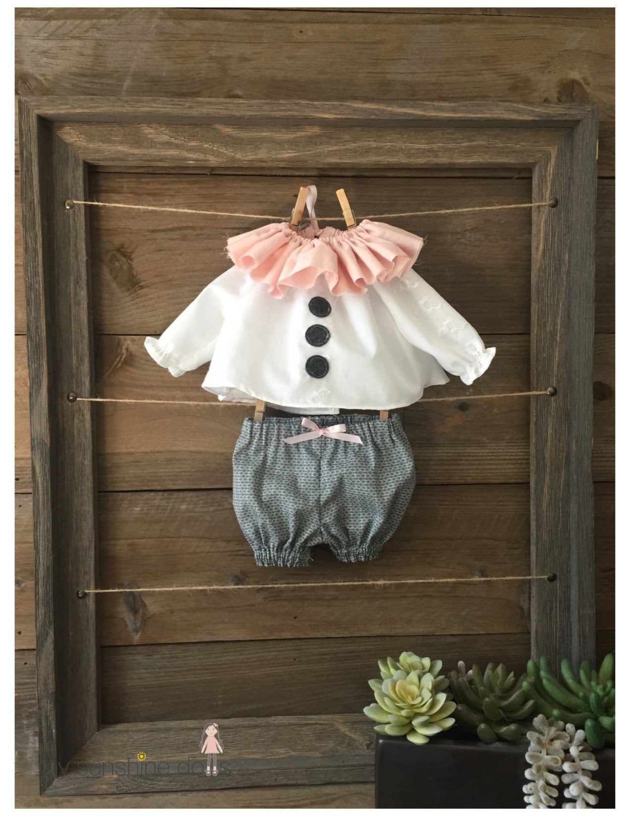 Circus Performer Costume Pattern for 23" My Sunshine Cloth Dolls