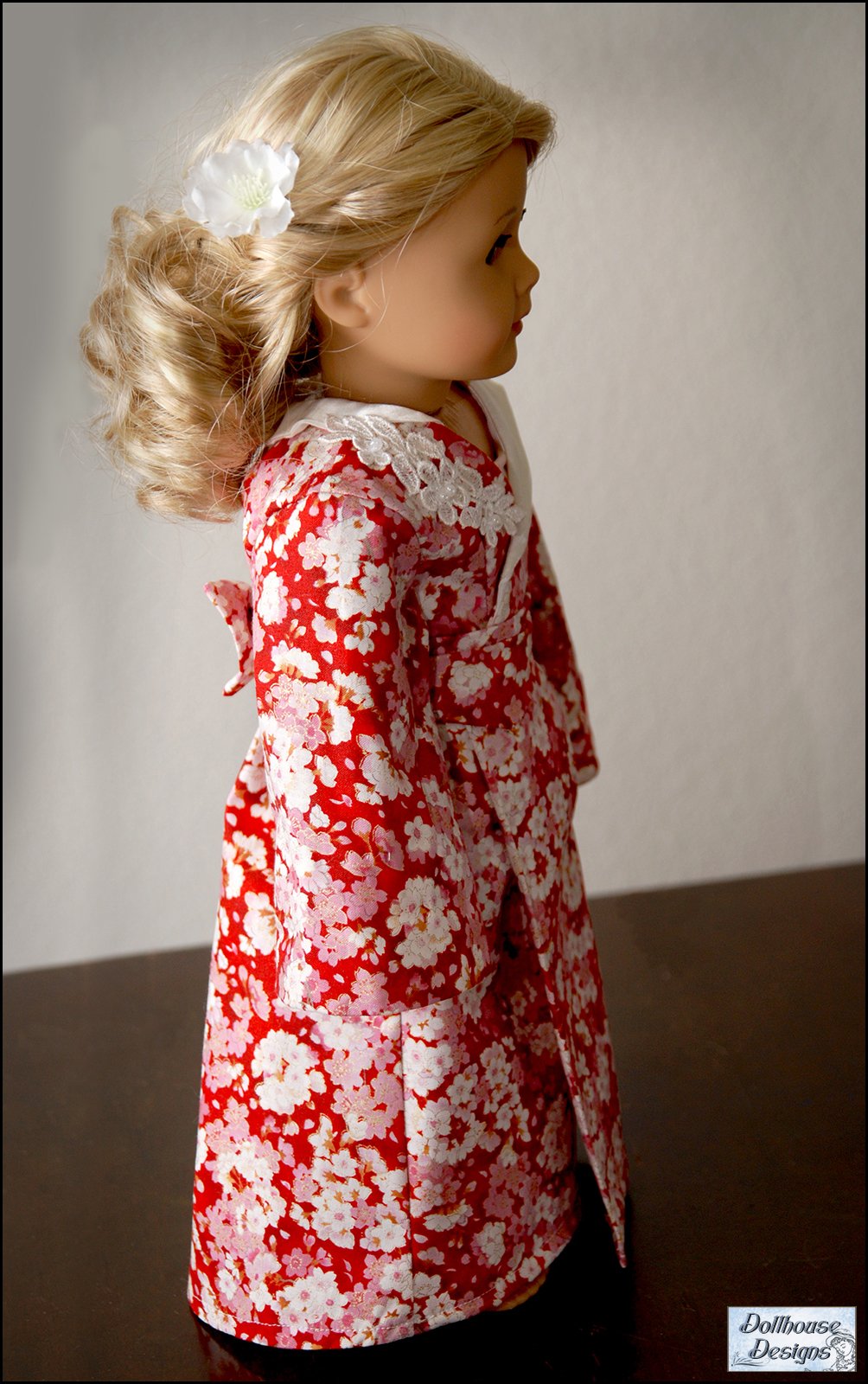 Dollhouse Designs Kyoto Robe Doll Clothes Pattern 18 inch Dolls