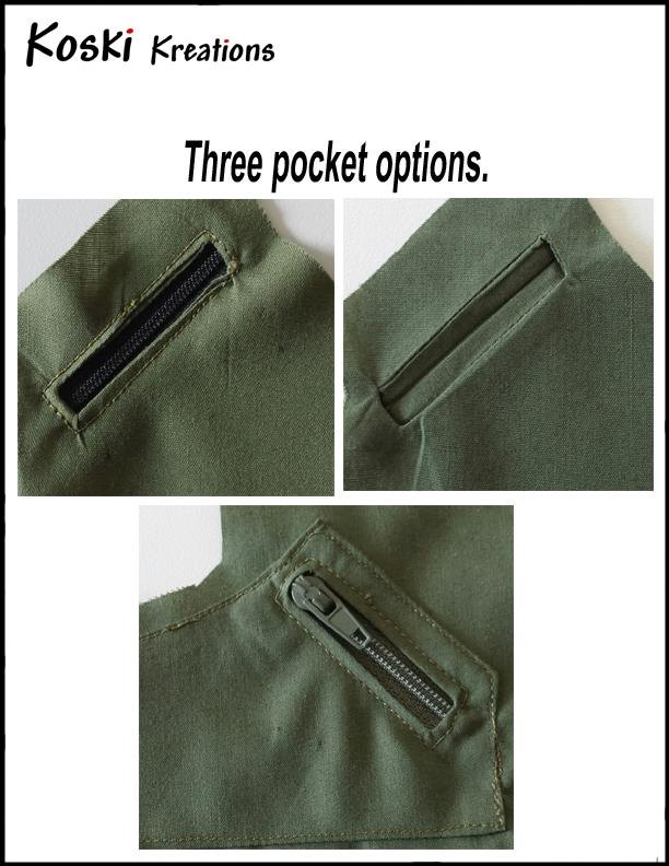 Koski Kreations Flight Suit Doll Clothes Pattern 18" American Girl Dolls