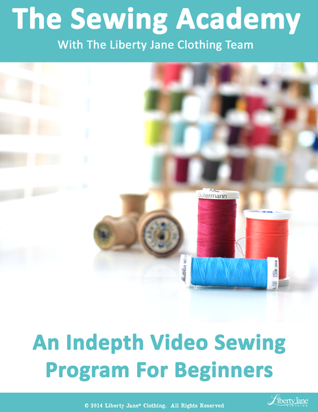 Sewing Academy - Beginner Level Basic Sewing Class