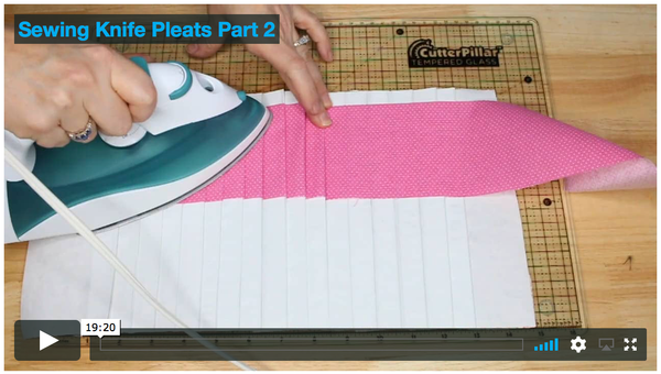 Sewing Perfect Pleats Master Class Video Course